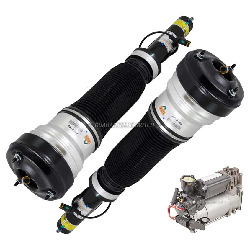 2003 Mercedes Benz S430 Shock And Strut Set With Airmatic And Without