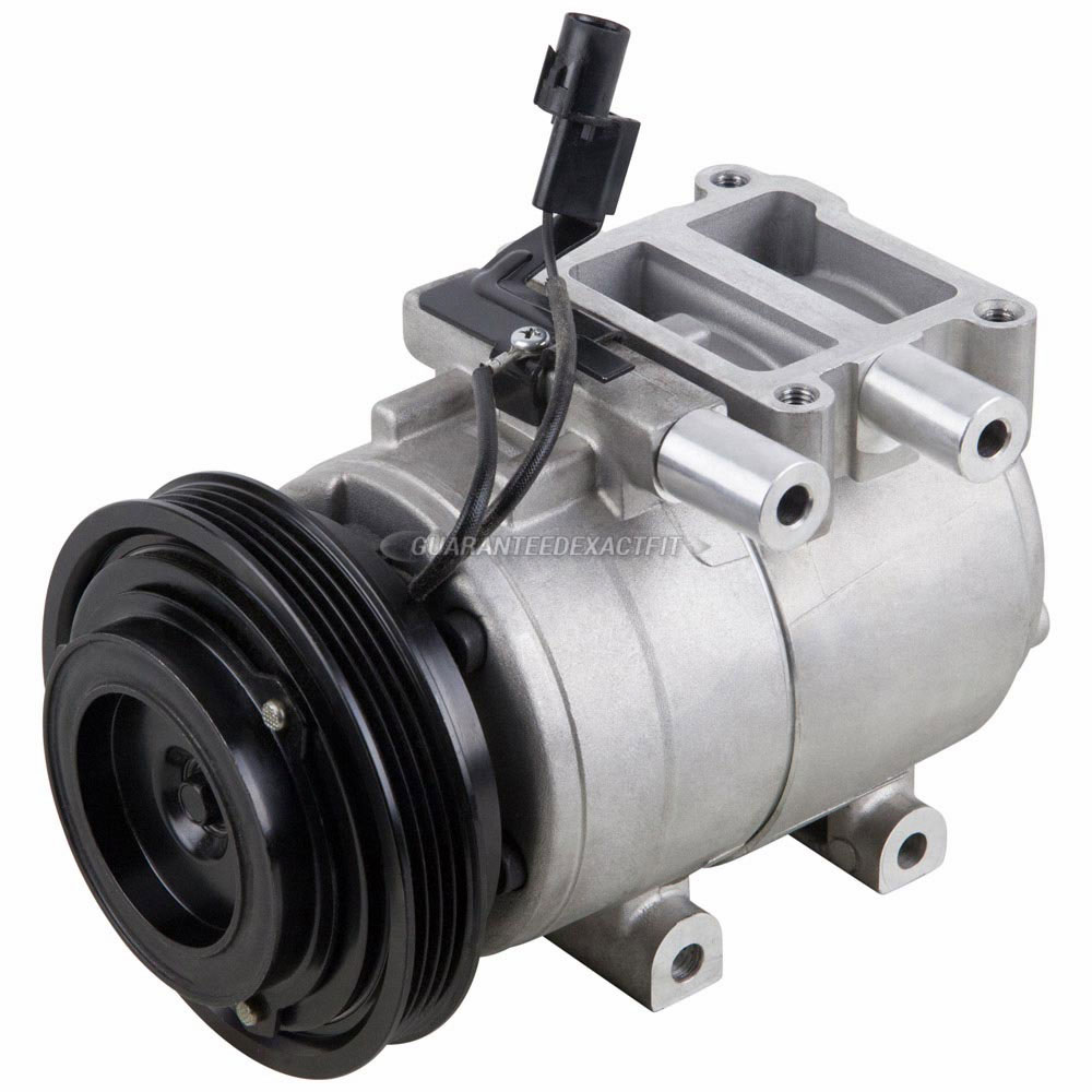 2002 Hyundai Accent A/C Compressor and Components Kit 1.6L Engine 60 ...