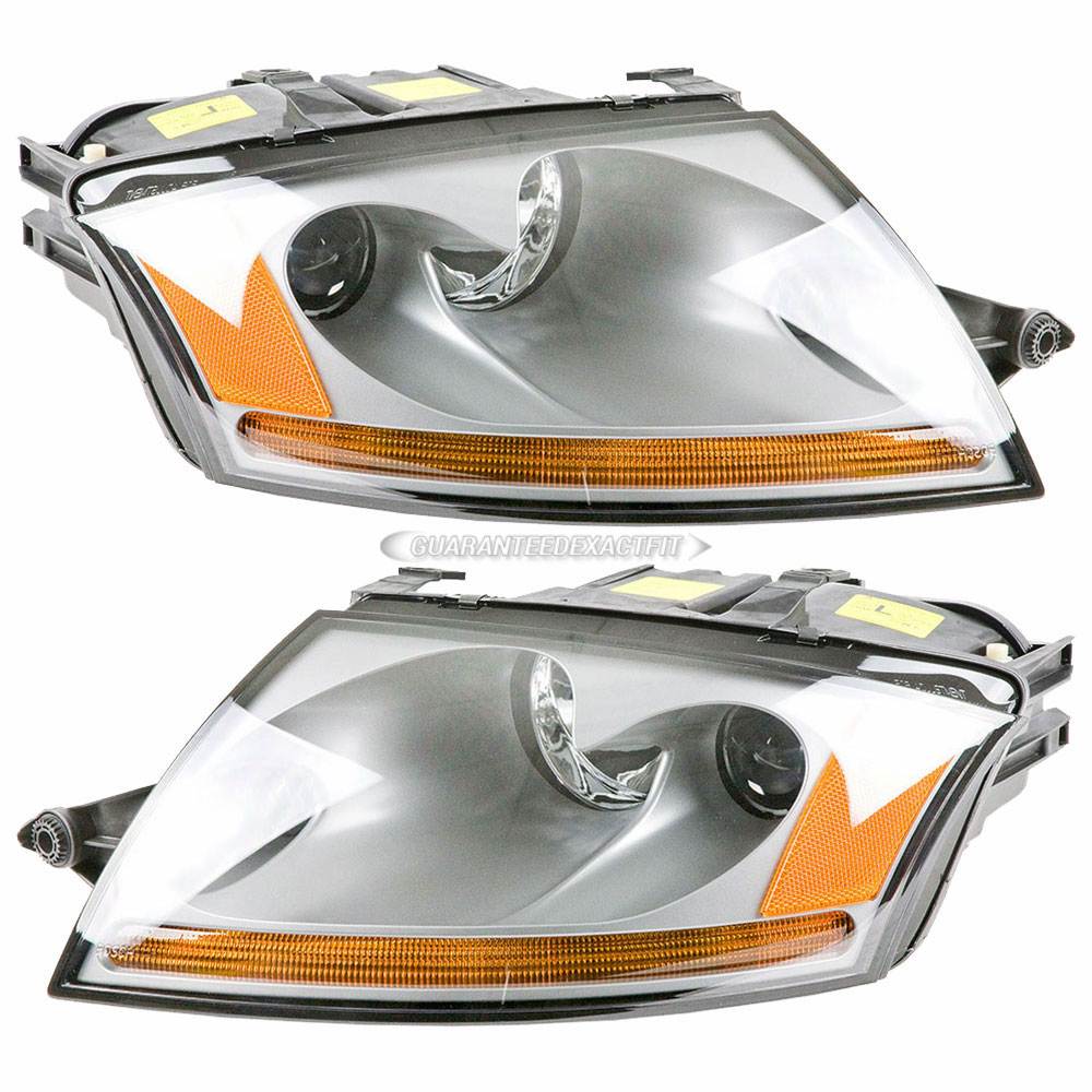2003 Audi TT Headlight Assembly Pair Headlight Assembly Pair - Triple ...