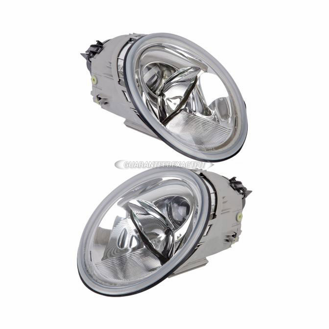 Volkswagen Beetle Headlight Assembly Pair - Oem & Aftermarket ...