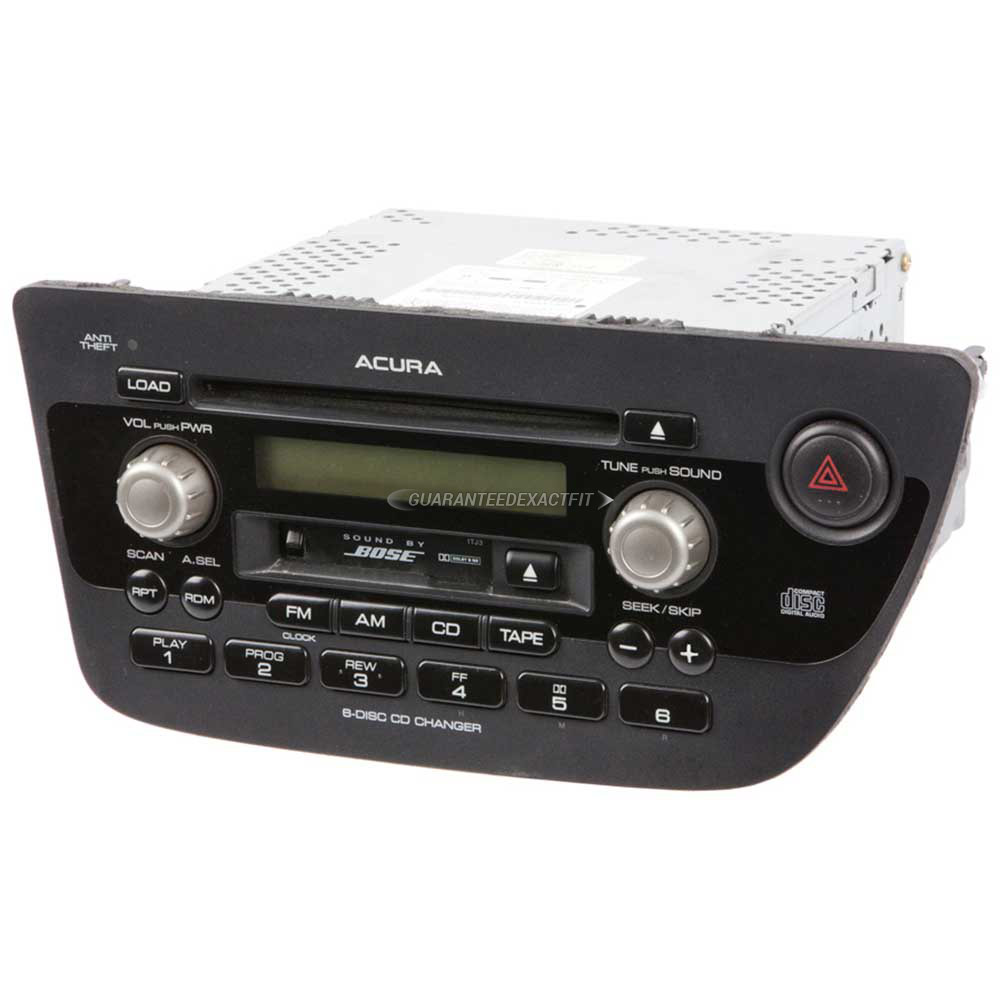 2002 Acura RSX Radio or CD Player AM-FM-Cassette-6CD Radio with Bose ...