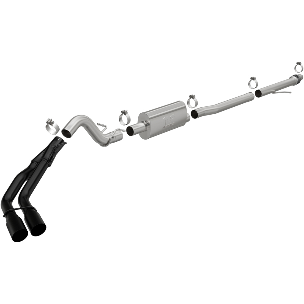 2025 Ford Ranger Performance Exhaust System 2.3L Engine - Dual Same ...