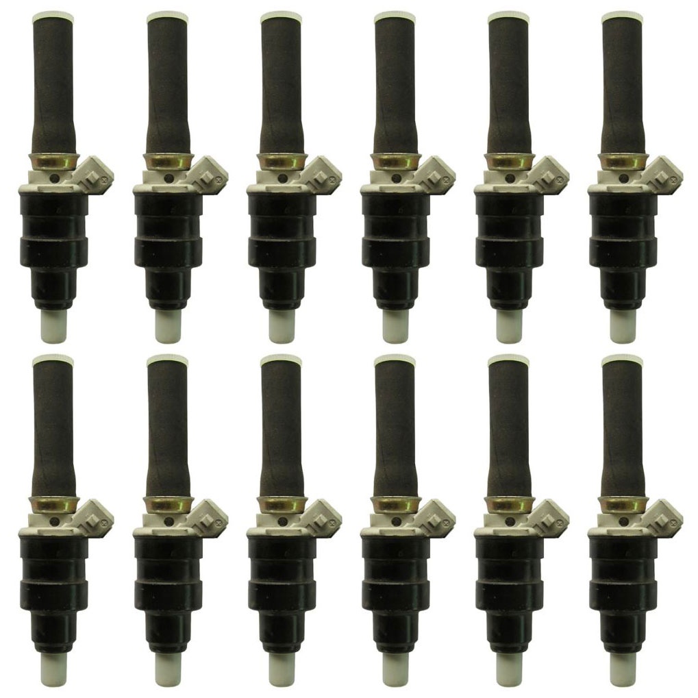1988 Jaguar XJS Fuel Injector Set 5.3L Engine - With Short Hose 35-80129-i3