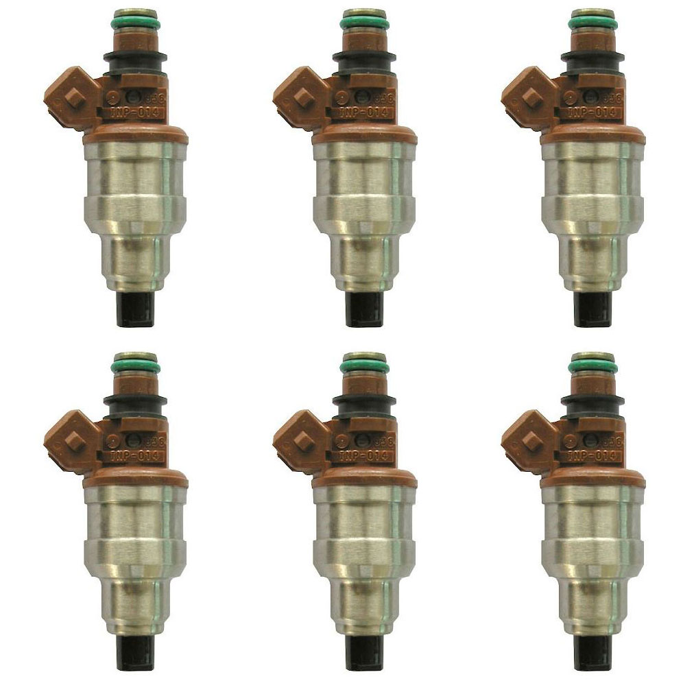 1991 Mitsubishi 3000GT Fuel Injector Set 3.0L Engine - Turbocharged 35 ...
