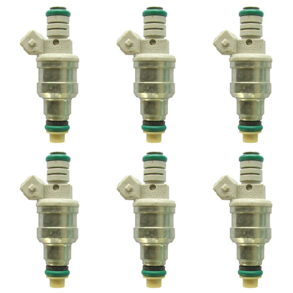 1994 Ford Mustang Fuel Injector Set 3.8L Engine 35-80404-i6