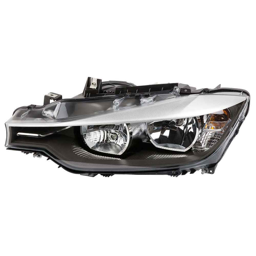 2015 Bmw 320i Headlight Assembly Left Driver Side - Non-Xenon 16-02180-hh