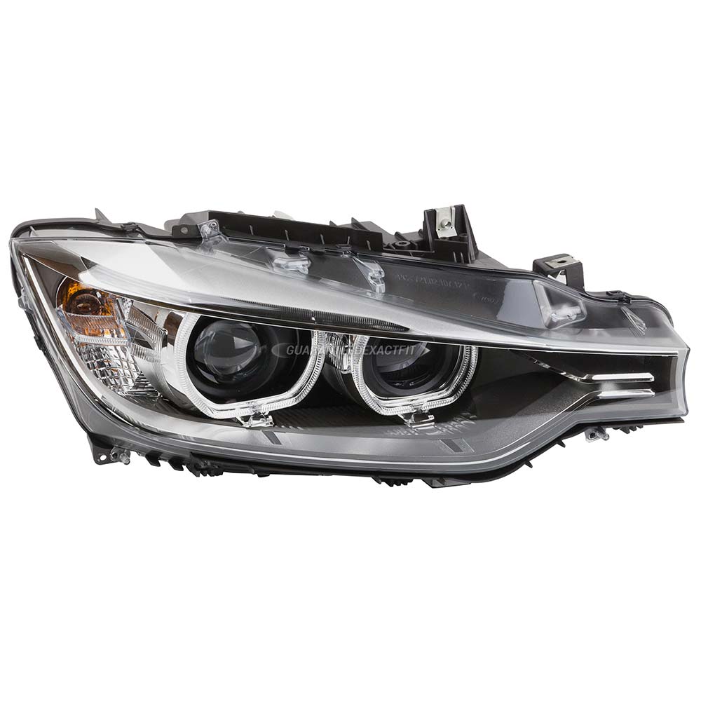 2014 Bmw 328dxDrive Headlight Assembly Pair Headlight Assembly Pair ...