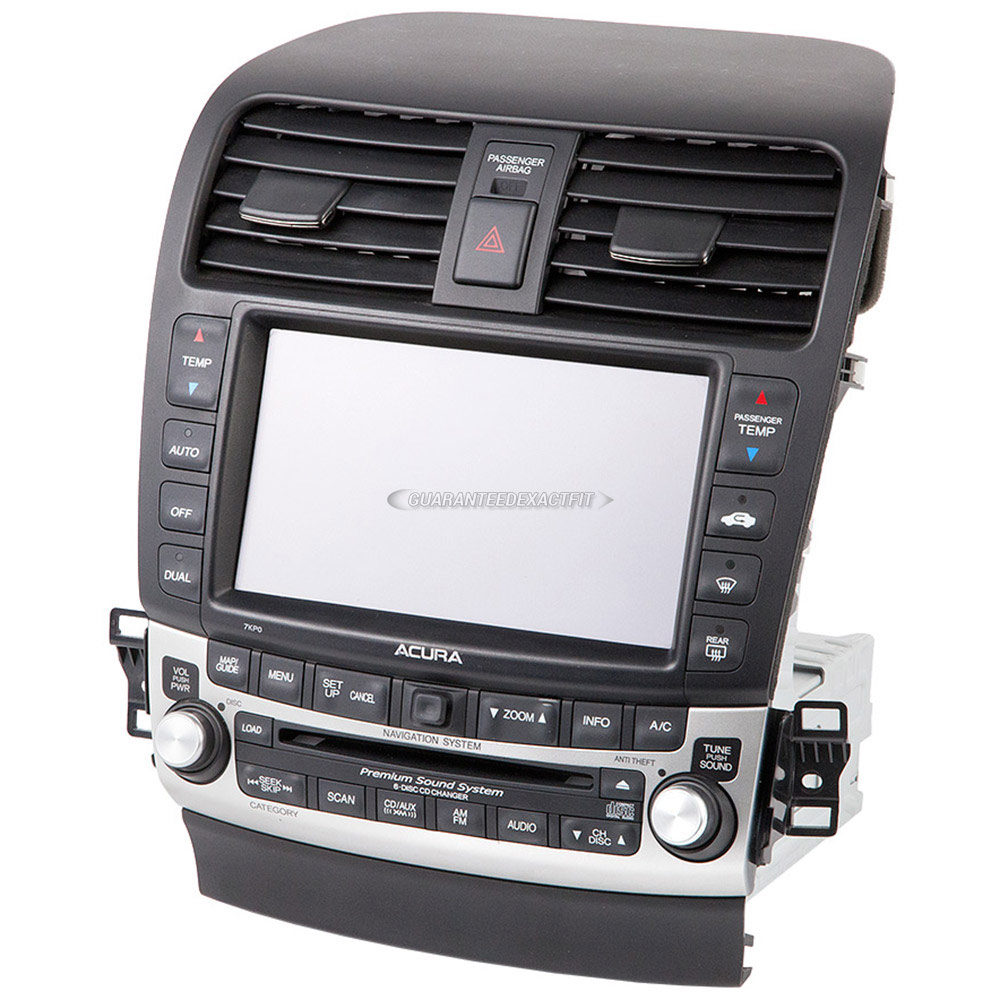 2006 Acura TSX Navigation Unit AM-FM-6CD Navigation Display [OEM ...