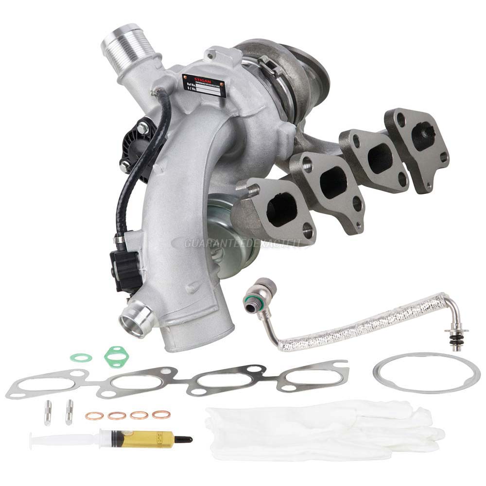 2014 Chevrolet Cruze Turbocharger and Installation Accessory Kit 1.4L Engine 40-80745-s4