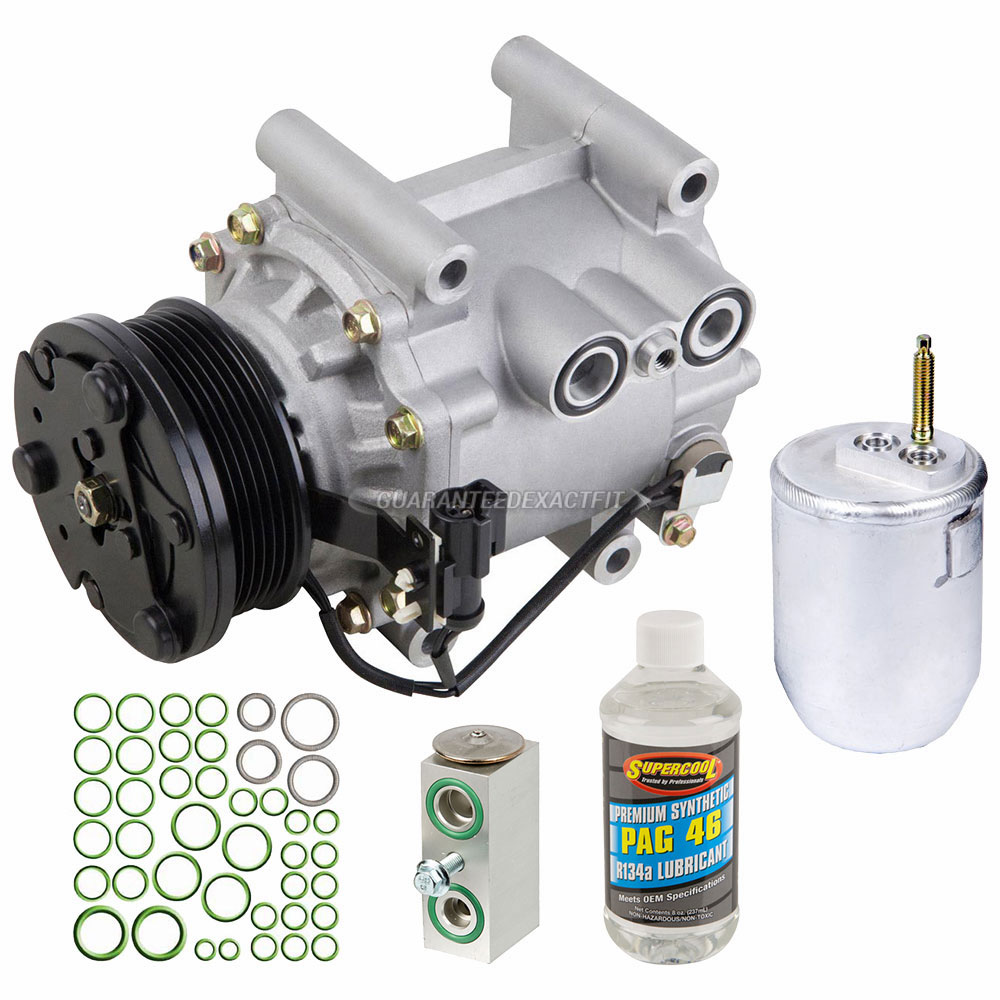 2000 Lincoln LS A/C Compressor and Components Kit 3.9L Engine 60-80276-rk