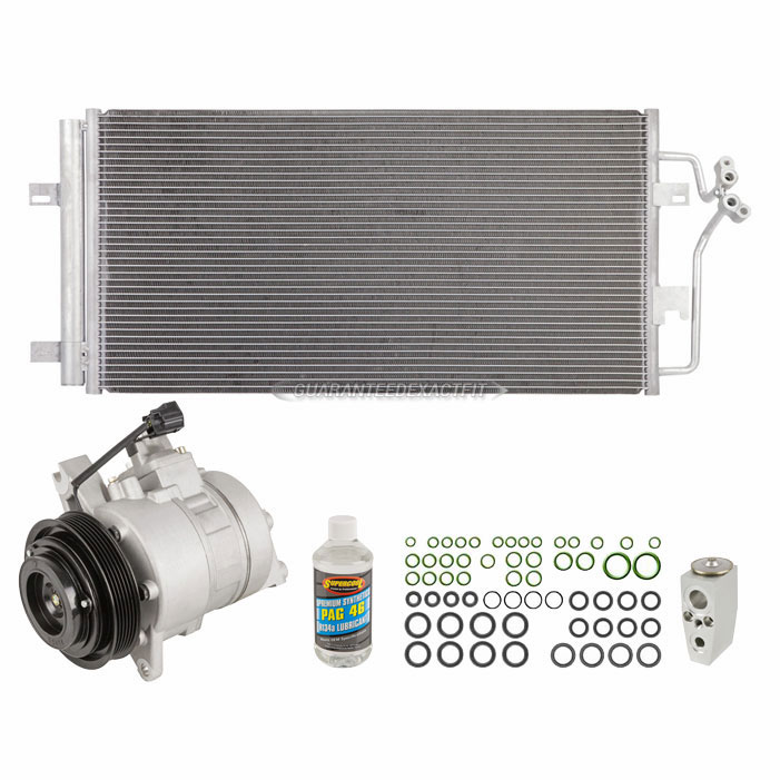 2007 Cadillac DTS A/C Compressor and Components Kit w/o Hot Climate ...