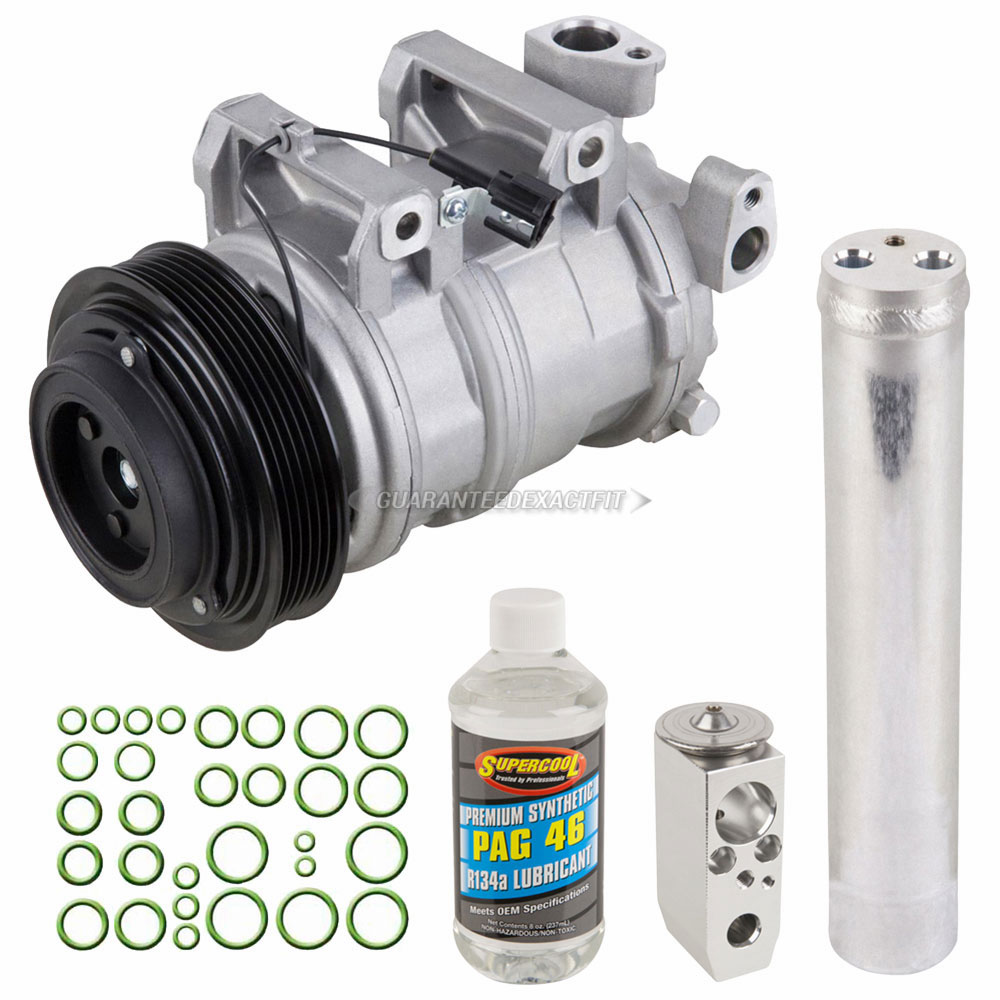 2005 Nissan Altima A/C Compressor and Components Kit 2.5L Engine 60 ...
