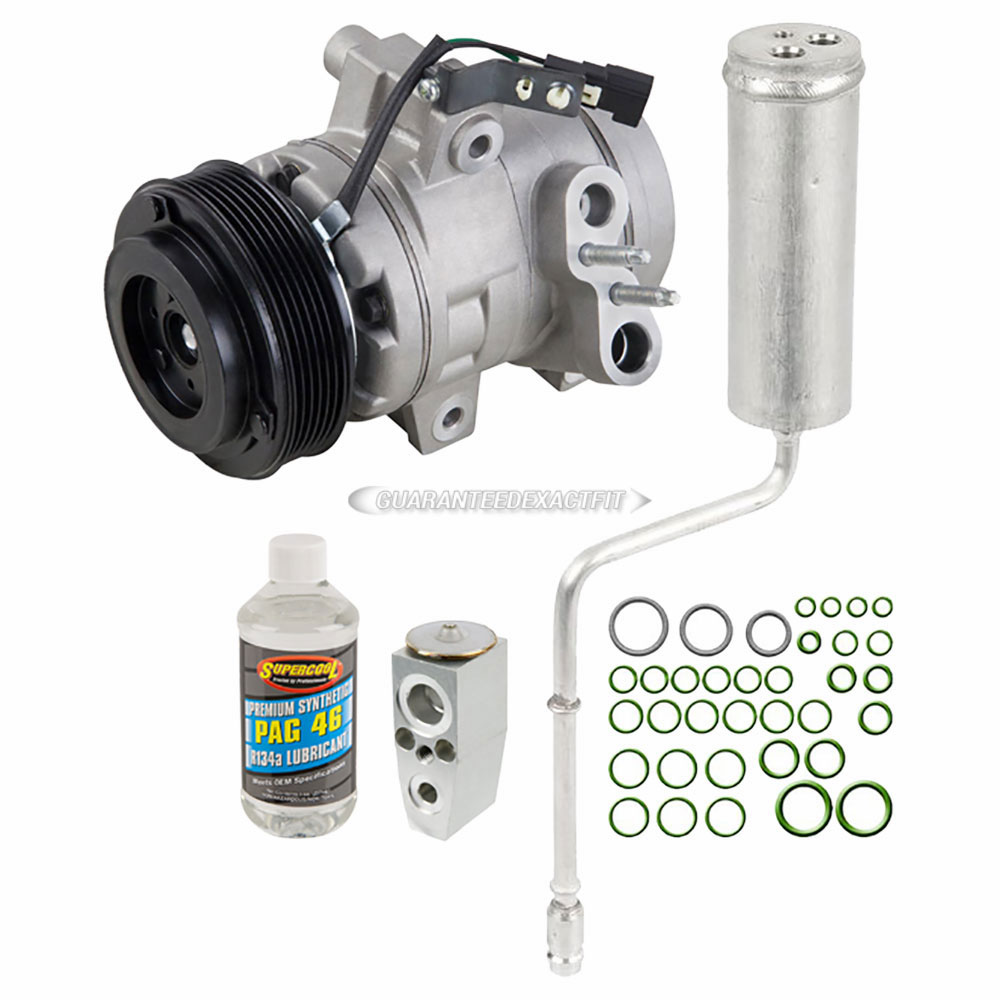 2010 Ford Focus A/C Compressor and Components Kit All Models 60-81444-rn