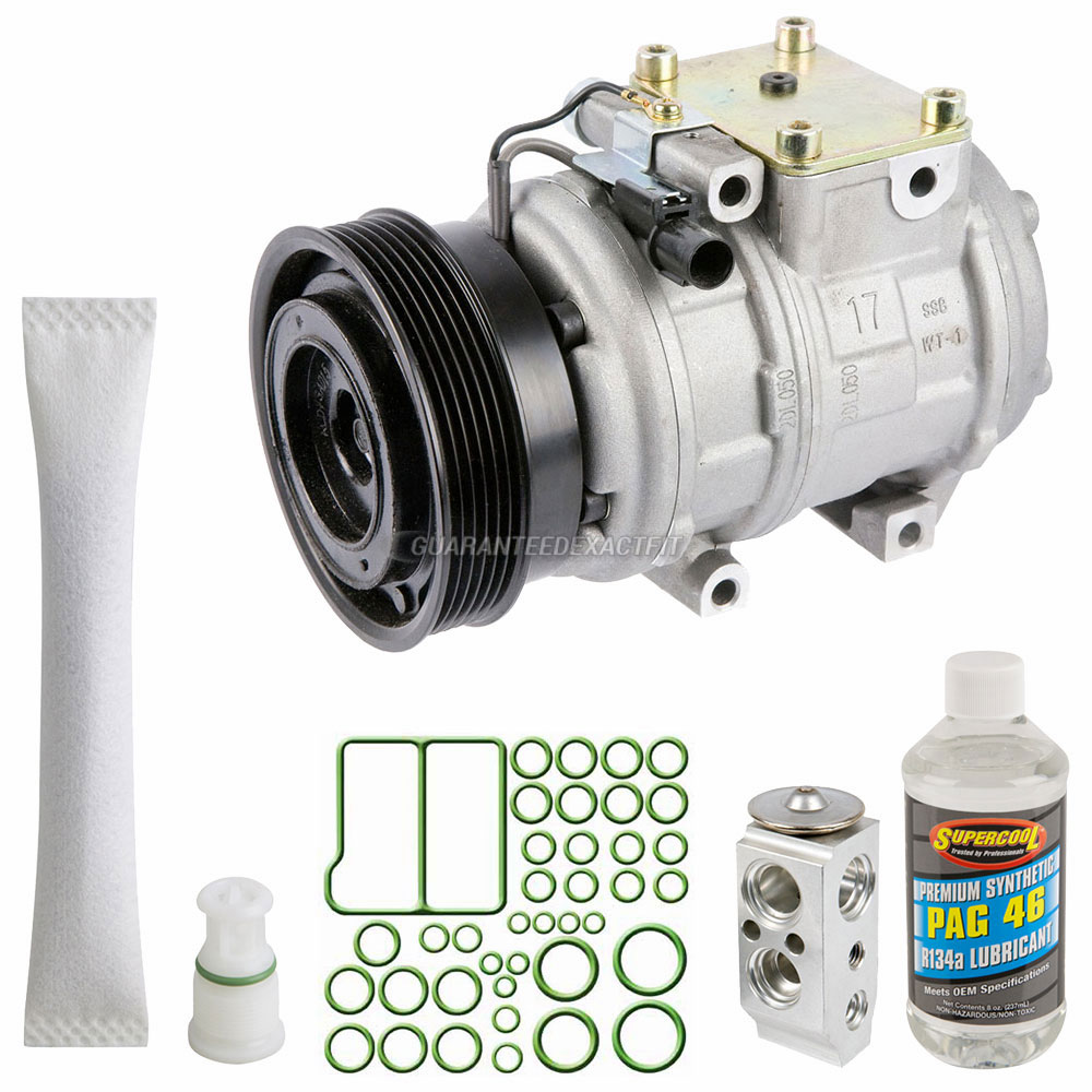 2009 Kia Rondo A/C Compressor and Components Kit 2.4L Engine with 10PA ...