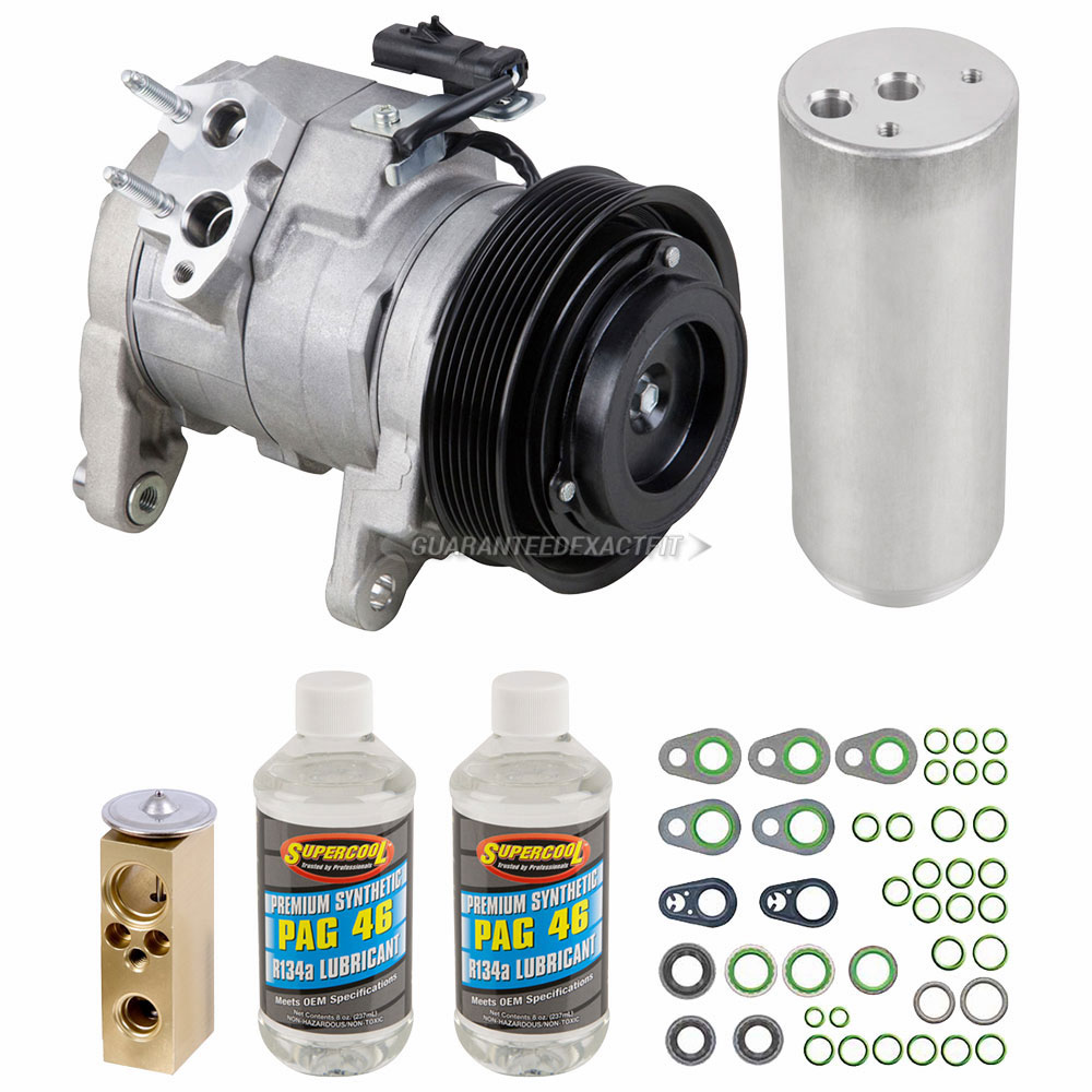 2005 Dodge Durango A/C Compressor and Components Kit 5.7L Engine 60 ...