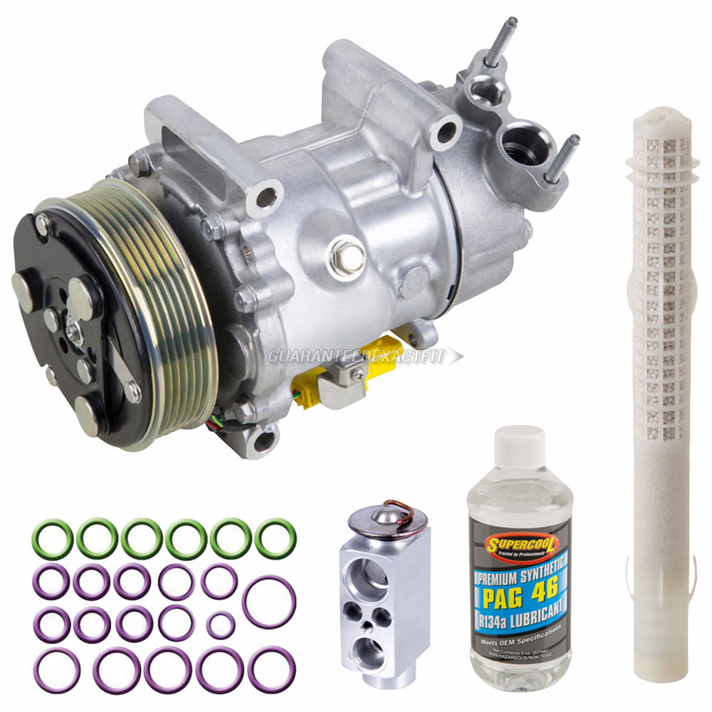 2008 Mini Cooper A/C Compressor and Components Kit Non Convertible ...