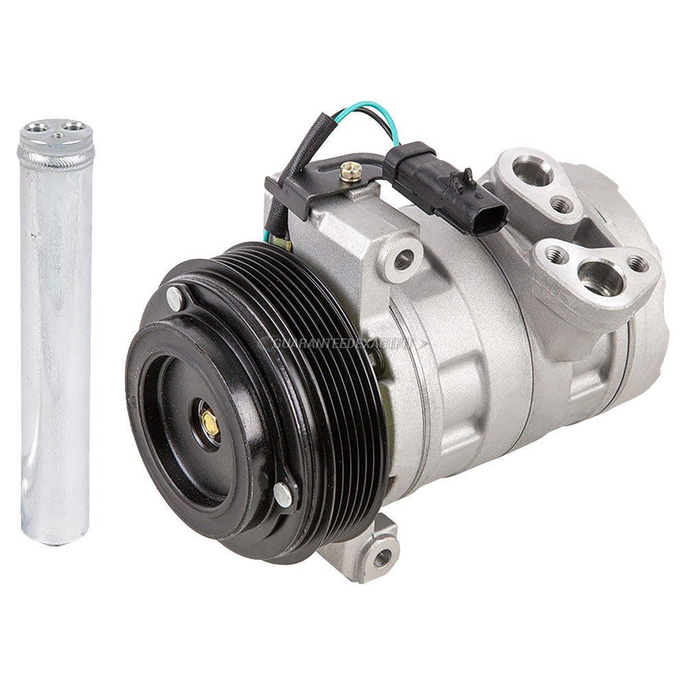 2010 Jeep Wrangler A/C Compressor and Components Kit w/ Automatic ...