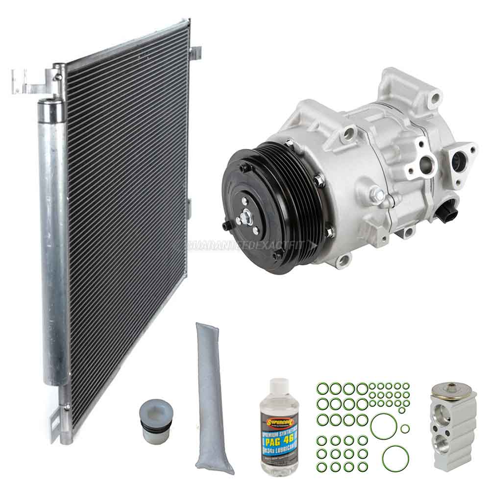 2018 Toyota Camry A/C Compressor and Components Kit 2.5L Engine - Excl ...