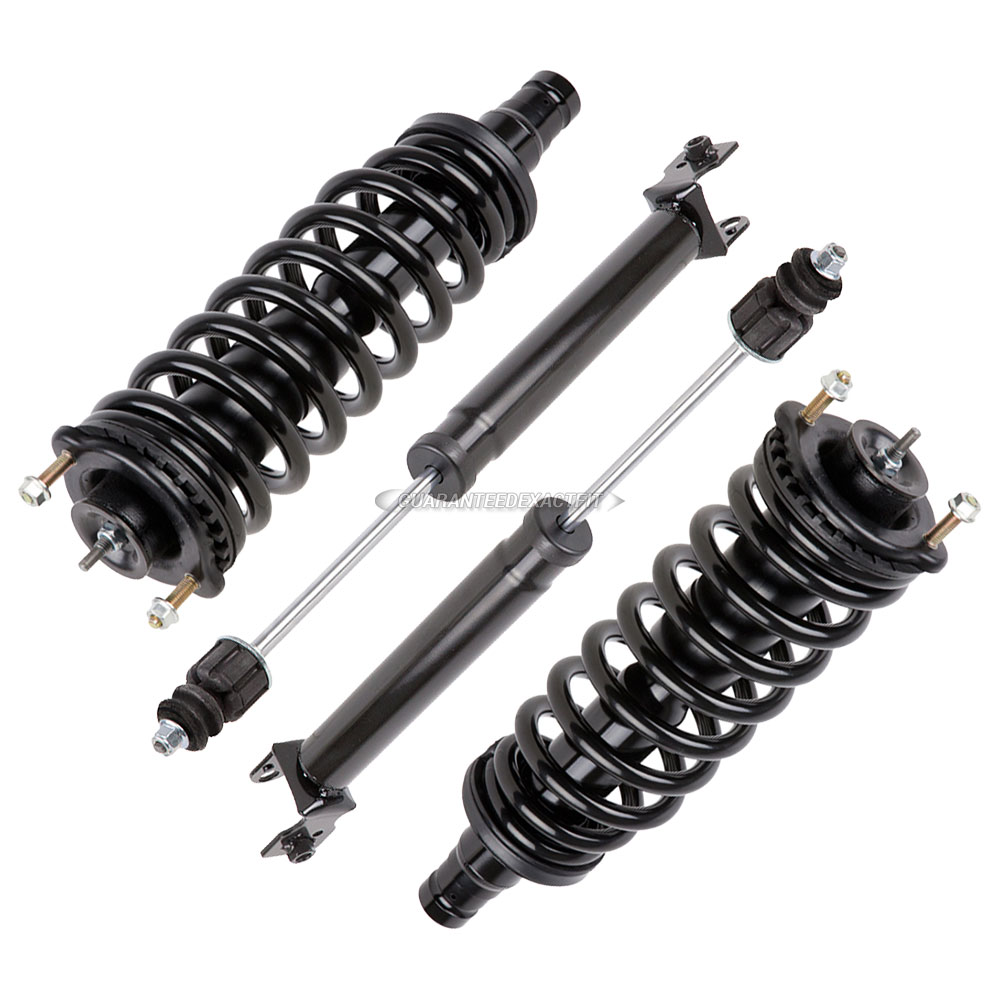 2004 Chevrolet Trailblazer Shock and Strut Set Front and Rear - Kit - w ...