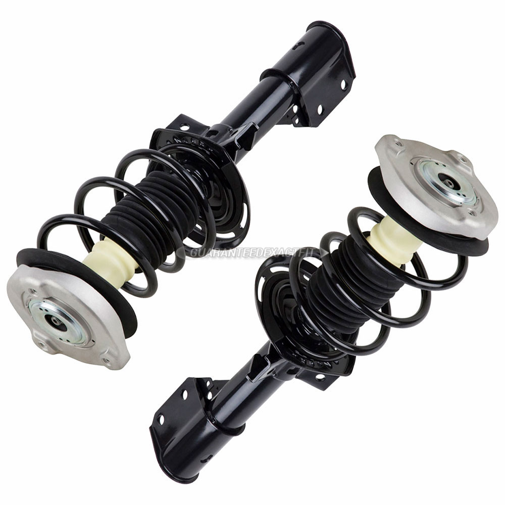 2013 Mercedes Benz GLK350 Shock and Strut Set Front - Pair - With ...