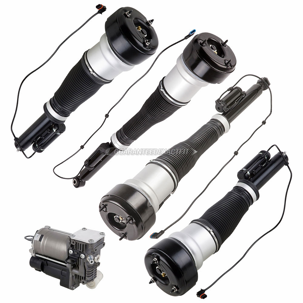 2011 Mercedes Benz S550 Shock and Strut Set w/ Airmatic and w/o 4Matic ...