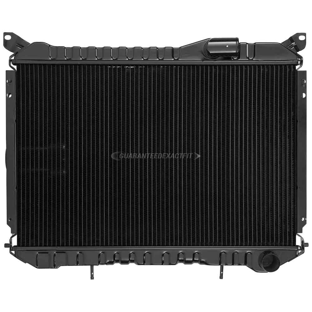 1988 Nissan 300ZX Radiator 3.0L Engine - 2 Row Core 19-01664 an