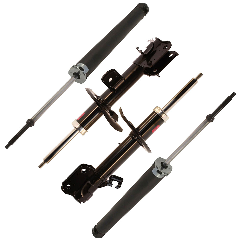 2013 Nissan Juke Shock and Strut Set SV - FWD - Front and Rear - Kit 77 ...