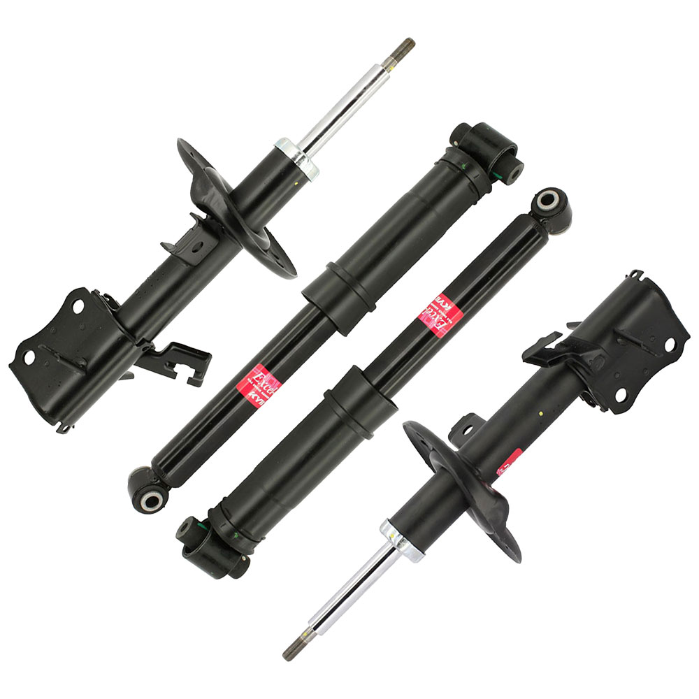 2011 Nissan Sentra Shock and Strut Set S - Front and Rear - Kit 77-62899 AQ
