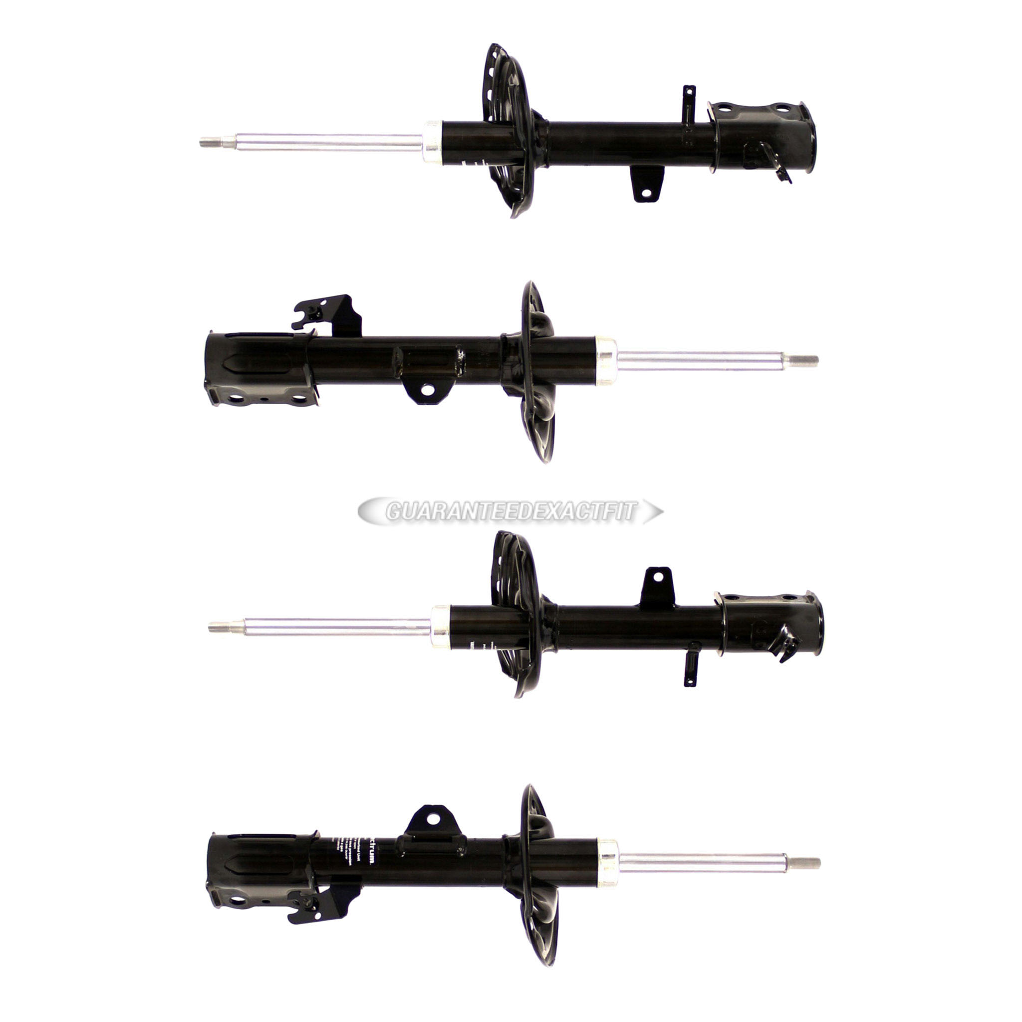 2009 Toyota Highlander Shock and Strut Set AWD - Front and Rear - Kit ...