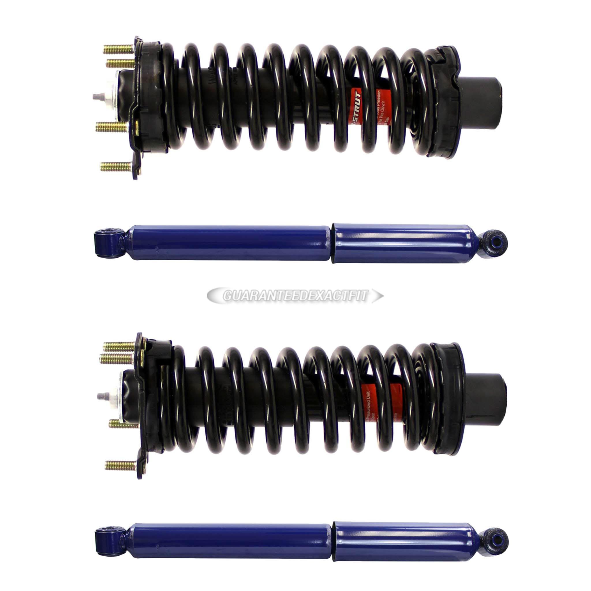 2008 Jeep Liberty Shock and Strut Set GAS - Front and Rear - Kit - w ...