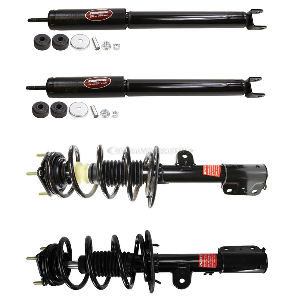2013 Ford Explorer Shock and Strut Set 3.5L Eng. - V6 Eng. - 4WD - To 9 ...