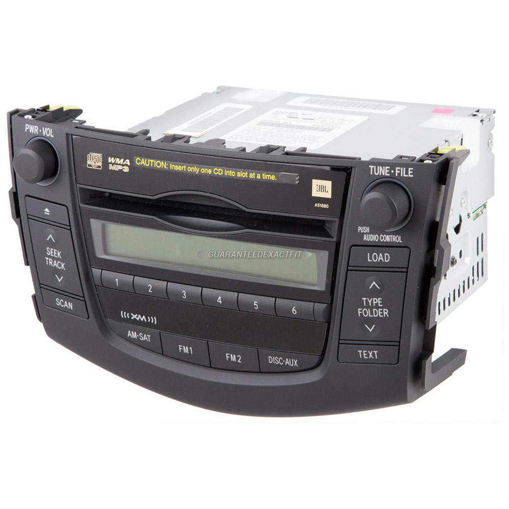 2008 Toyota RAV4 Radio or CD Player AM-FM-AUX-MP3-6CD Radio with Face ...