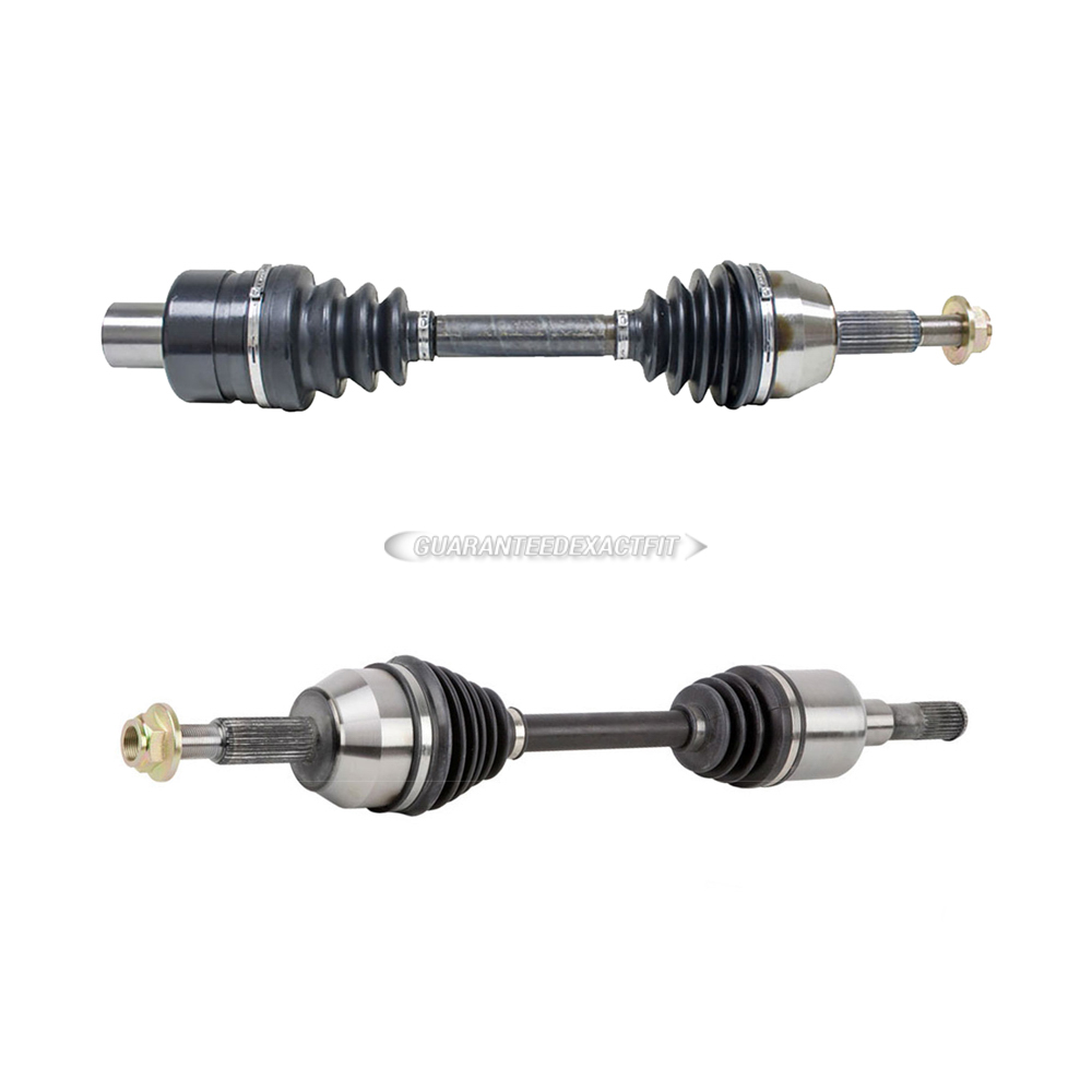 2007 Ford Explorer Sport Trac Drive Axle Kit Pair of Front Drive Axles ...