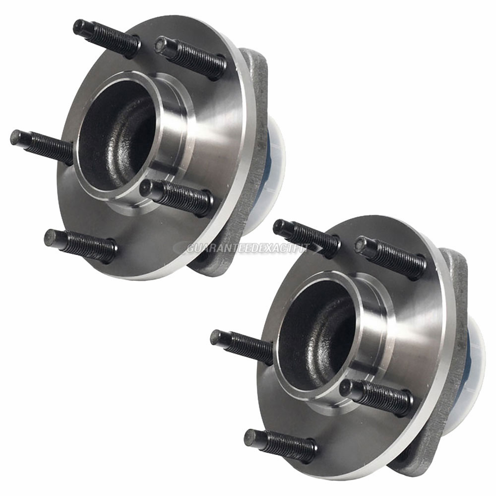 2000 Chevrolet Corvette Wheel Hub Assembly Kit Pair of Front Hubs - All ...