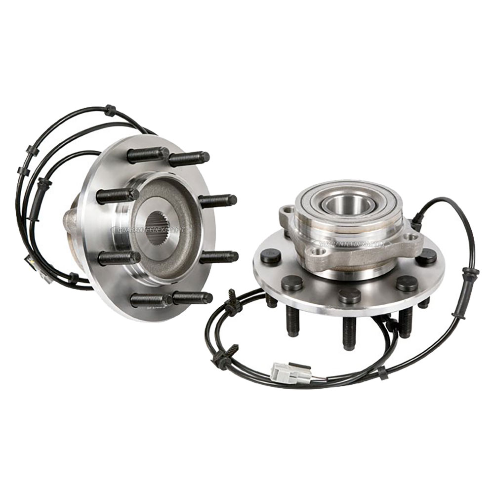 2001 Dodge RamTrucks Wheel Hub Assembly Kit Pair of Front Hubs - 2500 ...