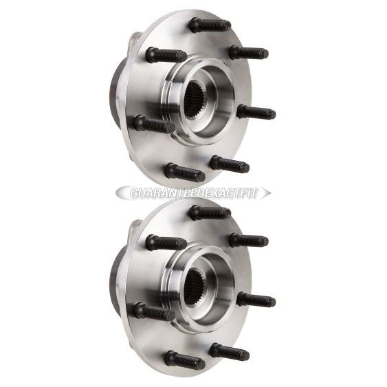 1997 Ford F Series Trucks Wheel Hub Assembly Kit Pair of Front Hubs ...