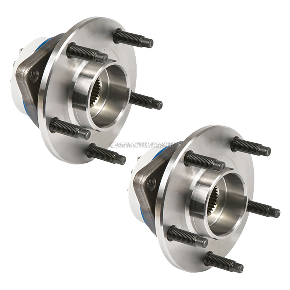 2006 Chevrolet Corvette Wheel Hub Assembly Kit Pair of Rear Hubs - All ...