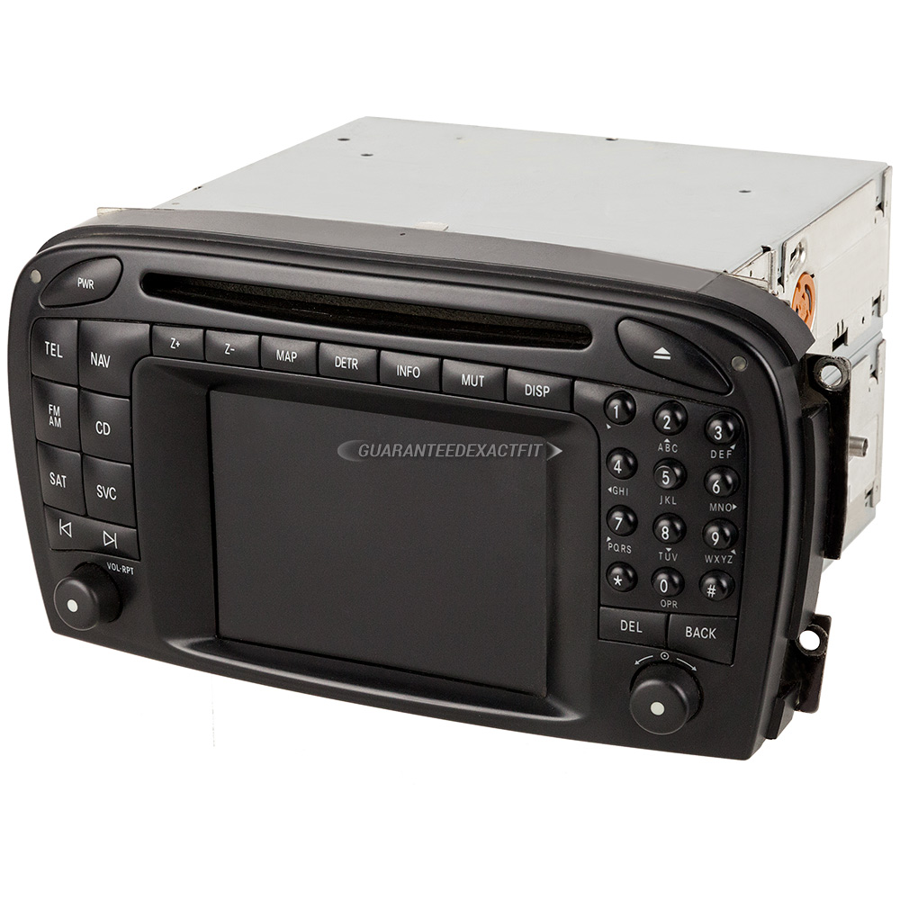2005 Mercedes Benz SL500 Navigation Unit In-Dash Navigation Unit With ...