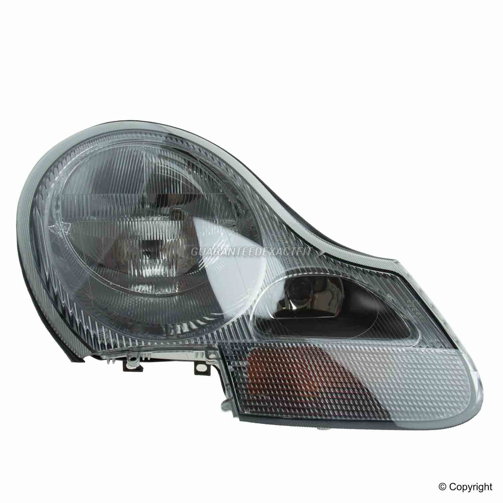 2003 Porsche Boxster Headlight Assembly Right Passenger Side - Halogen 16-01627 BH