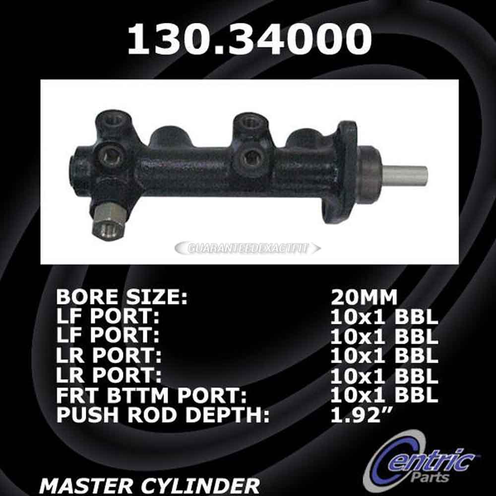 Centric Parts Brake Master Cylinder 130.34000 - Buy Auto Parts
