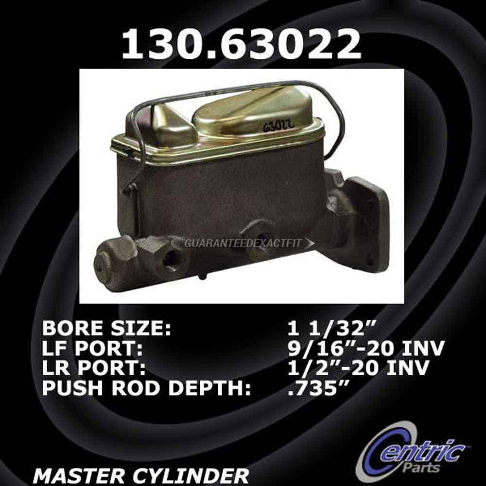 Centric Parts Premium Master Cylinder - Preferred 130.63022 - Buy Auto ...