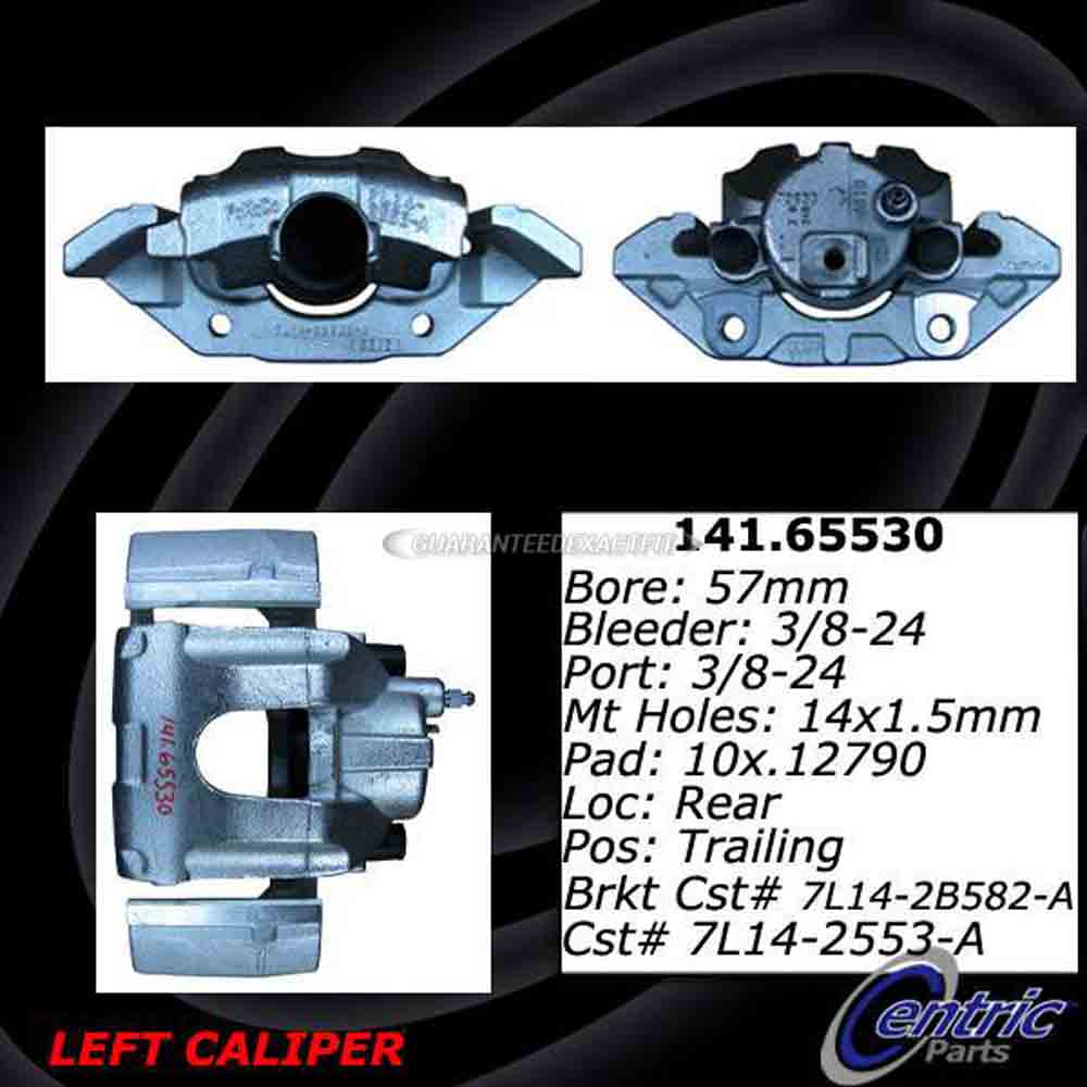 Centric Parts Premium Semi-Loaded Caliper Housing and Bracket ...
