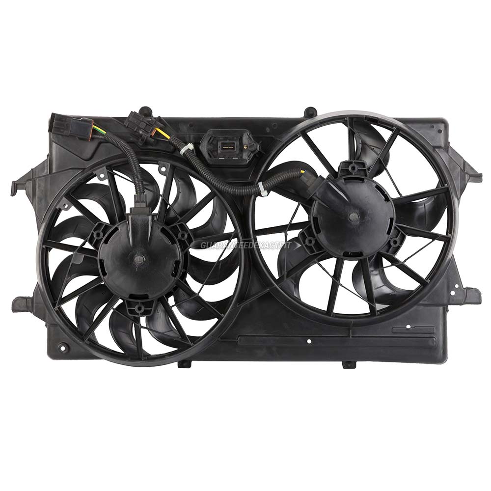 2004 Ford Focus Cooling Fan Assembly Dual Fan Assembly - 2.0L Models ...