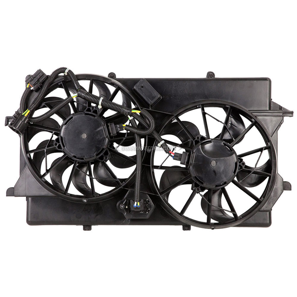 2005 Ford Focus Cooling Fan Assembly Dual Fan Assembly - All Models 19 ...