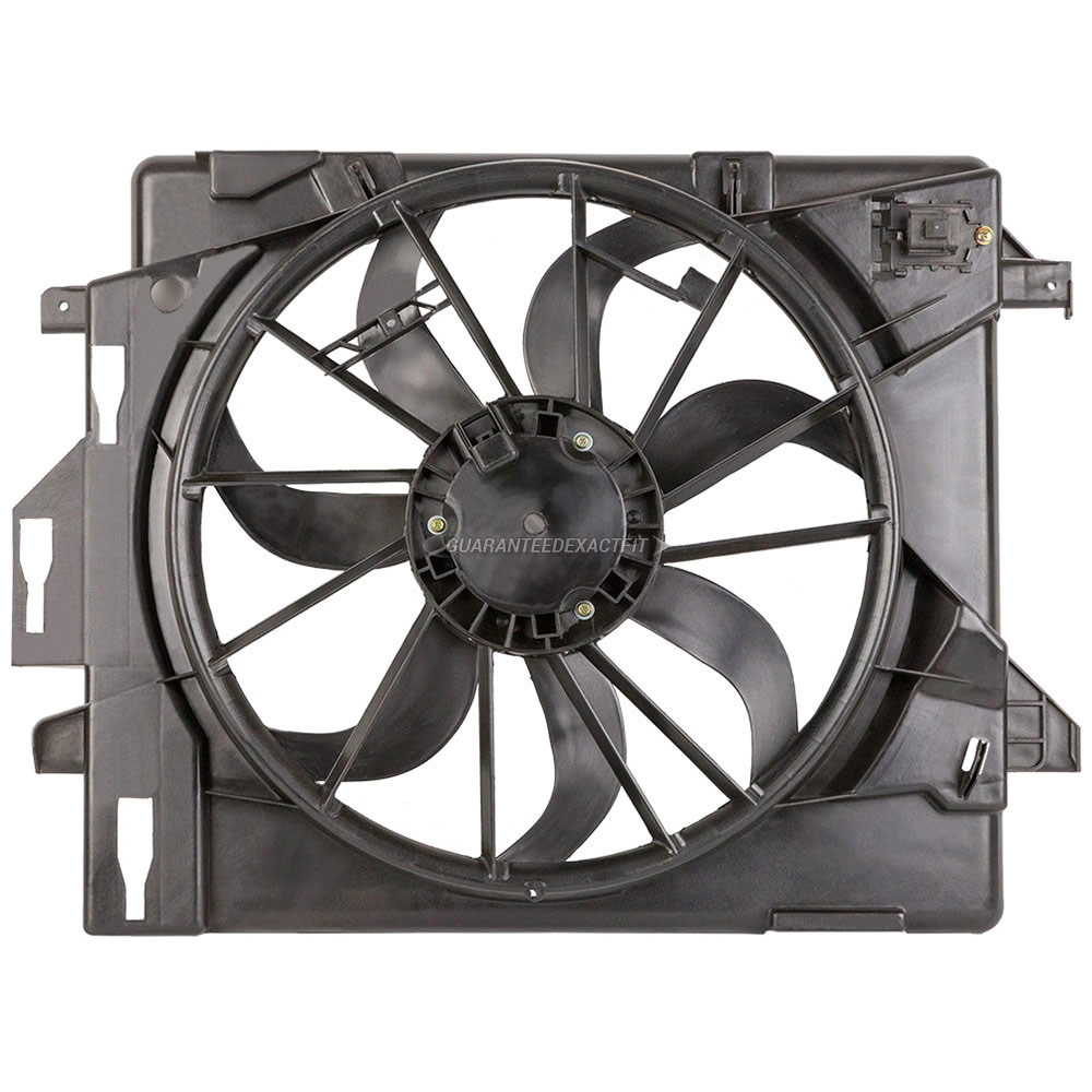 2013 Dodge Grand Caravan Cooling Fan Assembly Radiator Side - All ...
