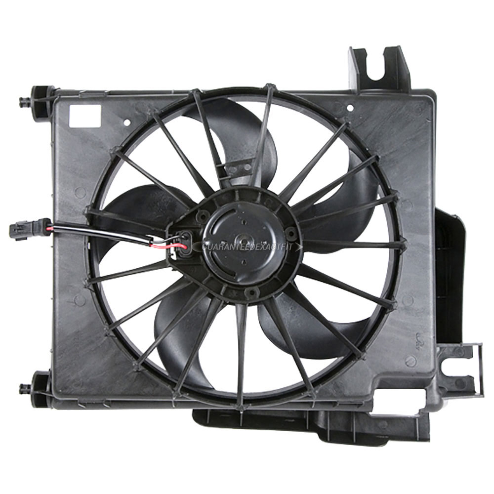 2008 Dodge RamTrucks Cooling Fan Assembly Condenser Side - 4.7L Models ...