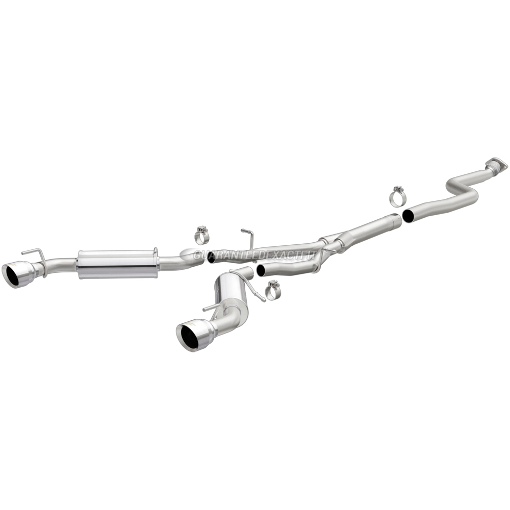 2022 Chevrolet Camaro Performance Exhaust System 2.0L Engine - w/ Dual ...