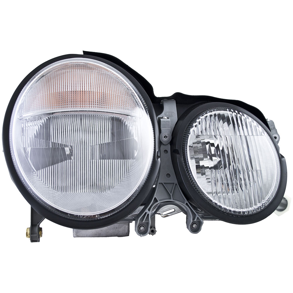 2002 Mercedes Benz E320 Headlight Assembly Pair Headlight Assembly Pair ...