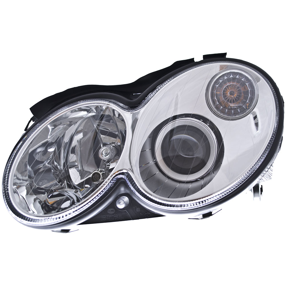 2005 Mercedes Benz CLK320 Headlight Assembly Pair Headlight Assembly ...