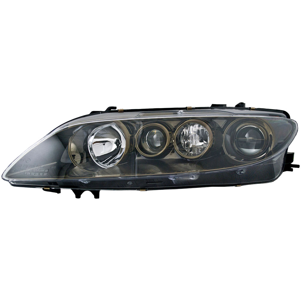 2004 Mazda 6 Headlight Assembly Pair Headlight Assy Pair- Hatchback and ...